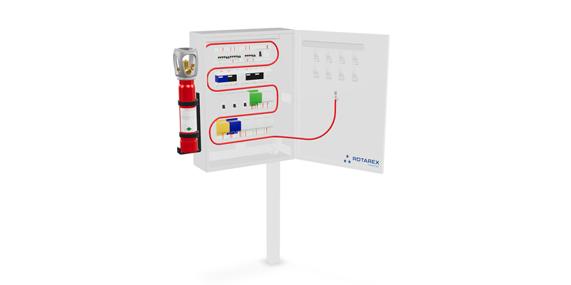 FireDETEC Electrical Cabinet Direct Systems | Rotarex Firetec